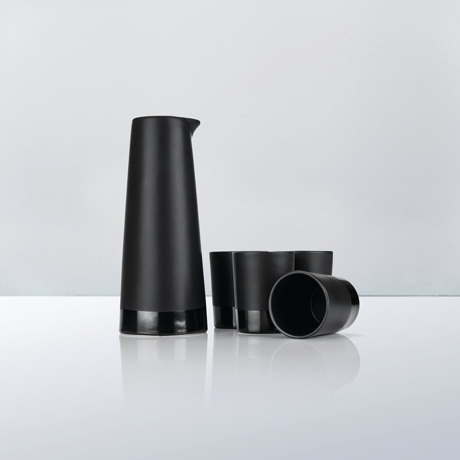 5-Piece Stoneware Sake Set – The Cocktail Code